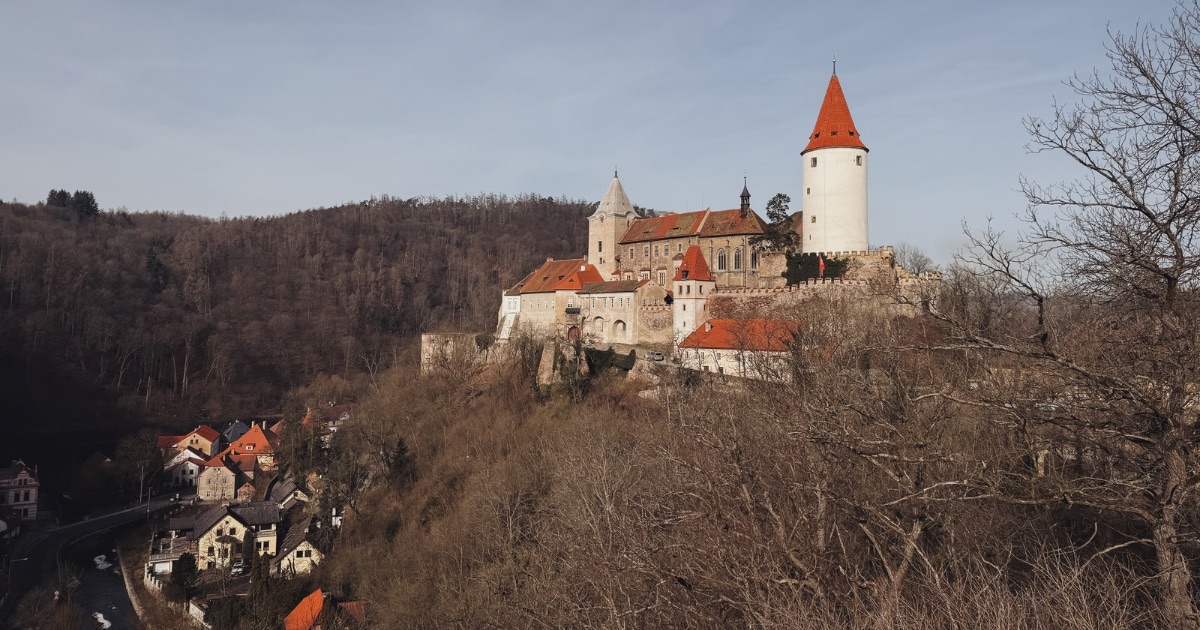 Křivoklátsko: 3 nejlepší vyhlídky na hrad Křivoklát + okruh