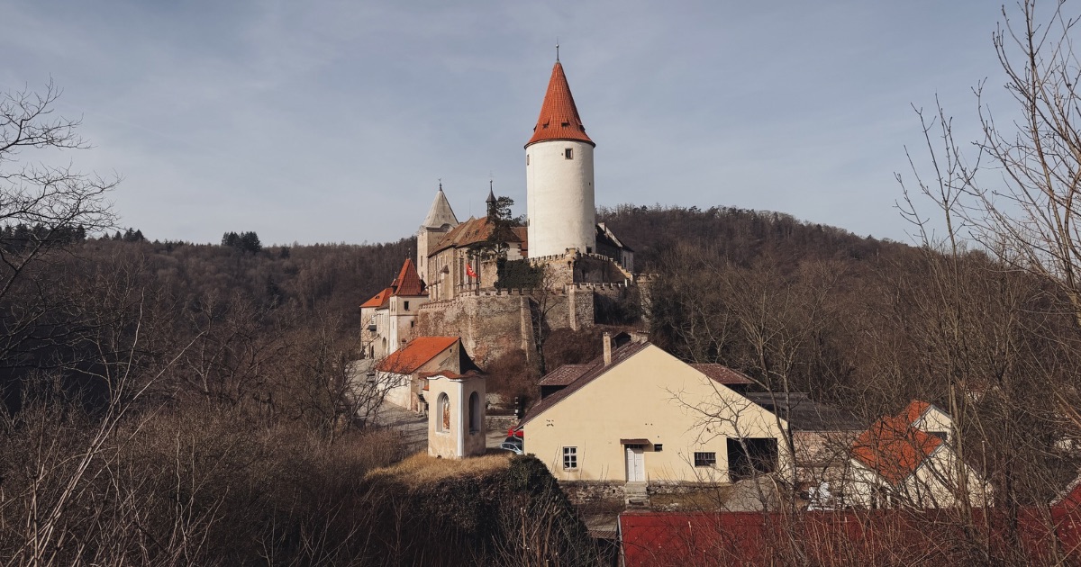 Křivoklátsko: 3 nejlepší vyhlídky na hrad Křivoklát + okruh